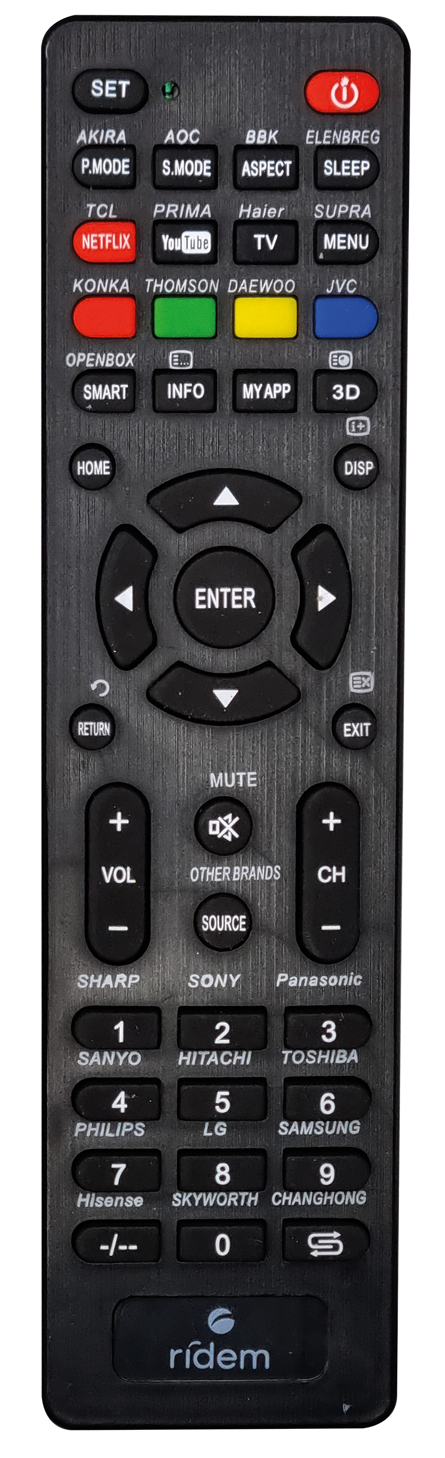 KARMA ITALIANA Srl TV remote controllers - CRC UNB Universal TV remote