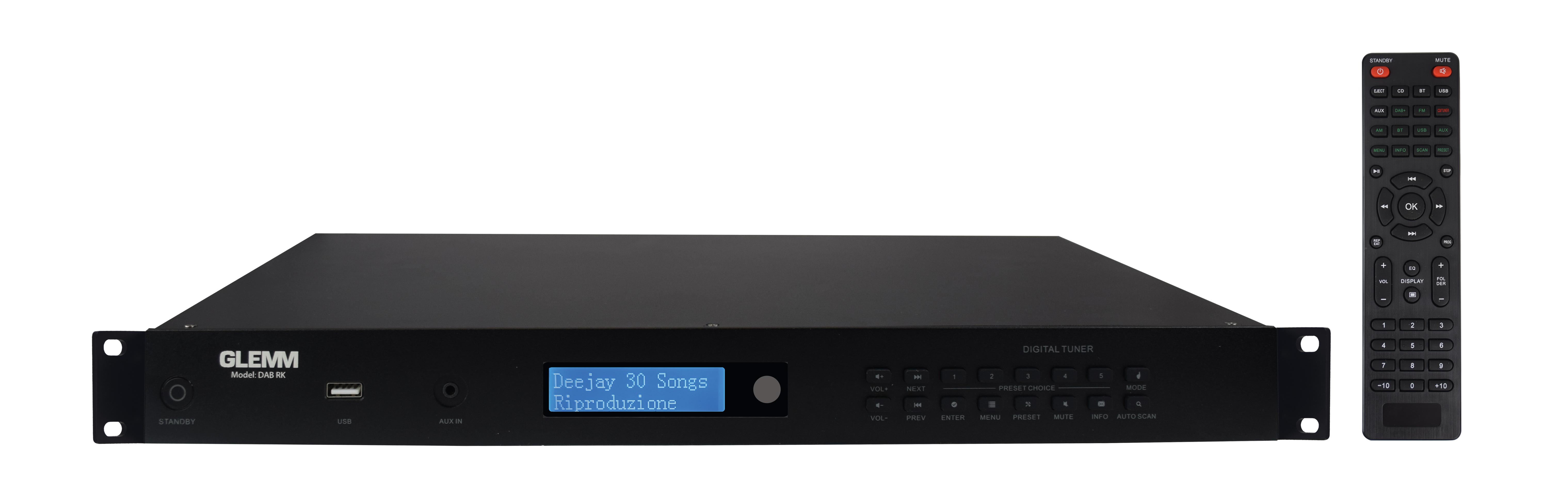 KARMA ITALIANA Srl Mono Equalizer - DAB RK Rack mount DAB+ module