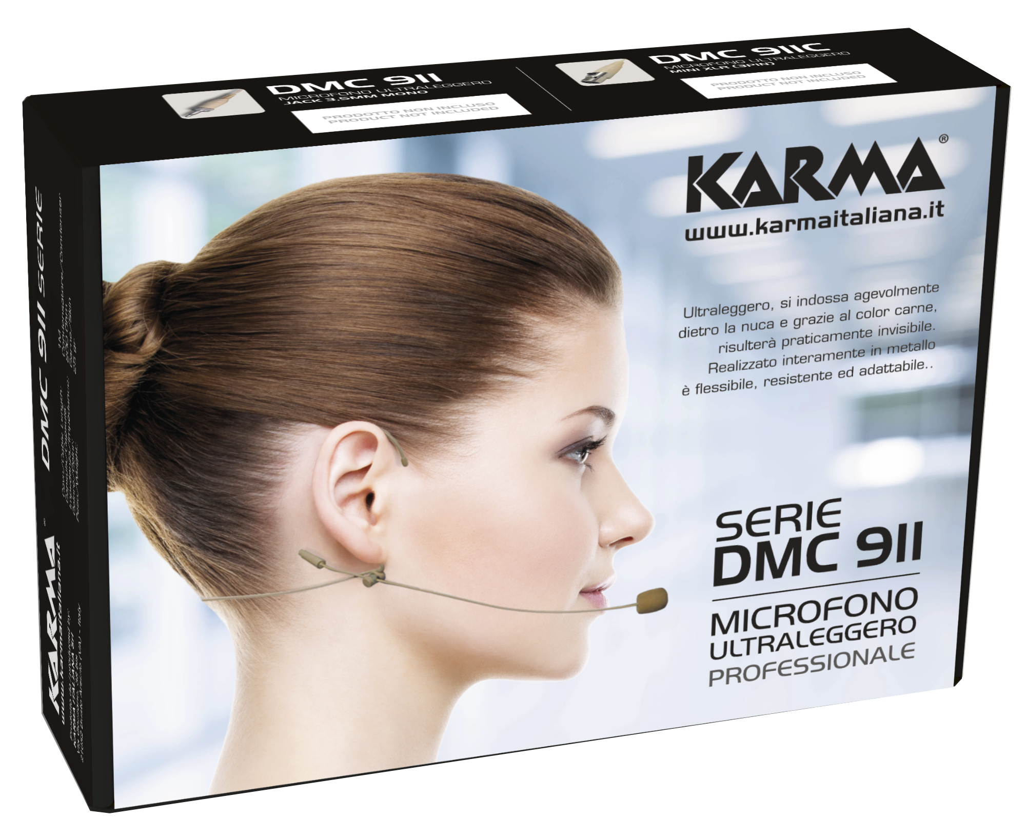 KARMA ITALIANA Srl Accessori Radiomic. - DMC 911 Microfono ultraleggero ...
