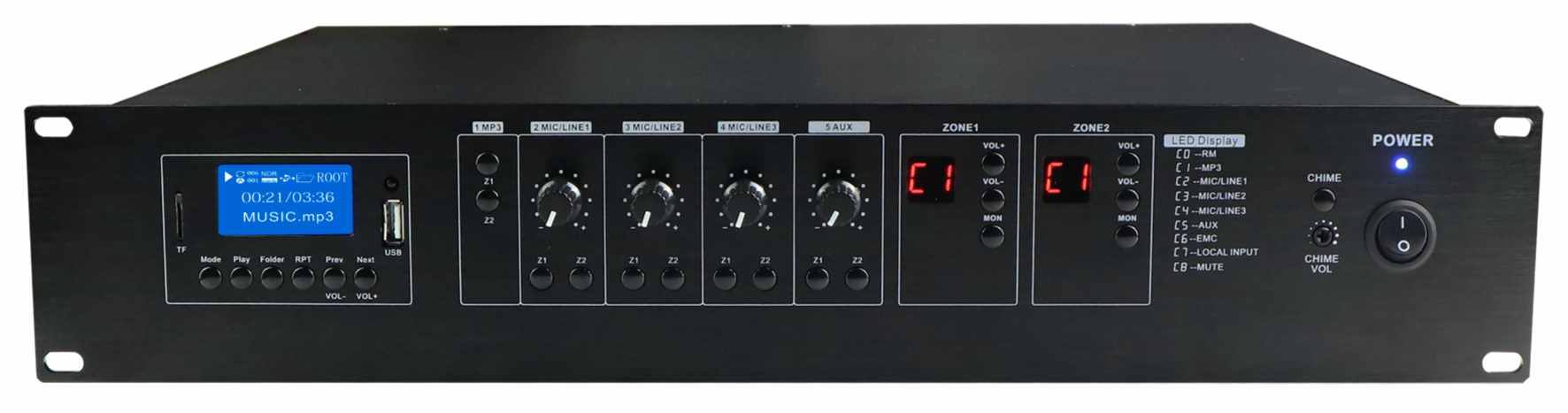 KARMA ITALIANA Srl Amplificatori PA - PAA 2240 Amplificatore 480W a 2 ...