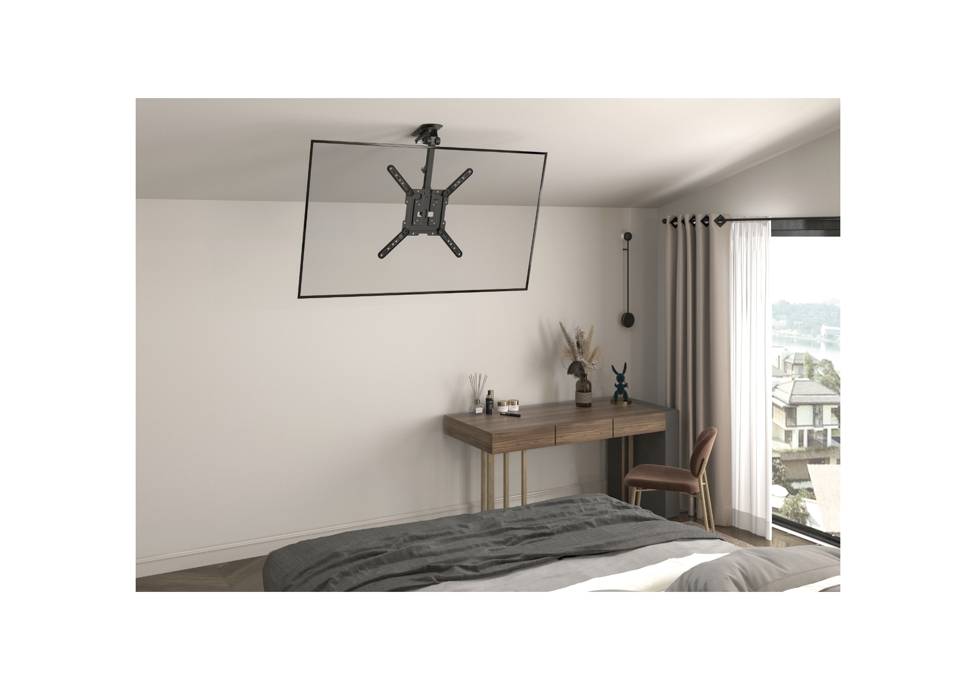 KARMA ITALIANA Srl LCD-Plasma brackets - RDM S24 Ceiling TV bracket for ...