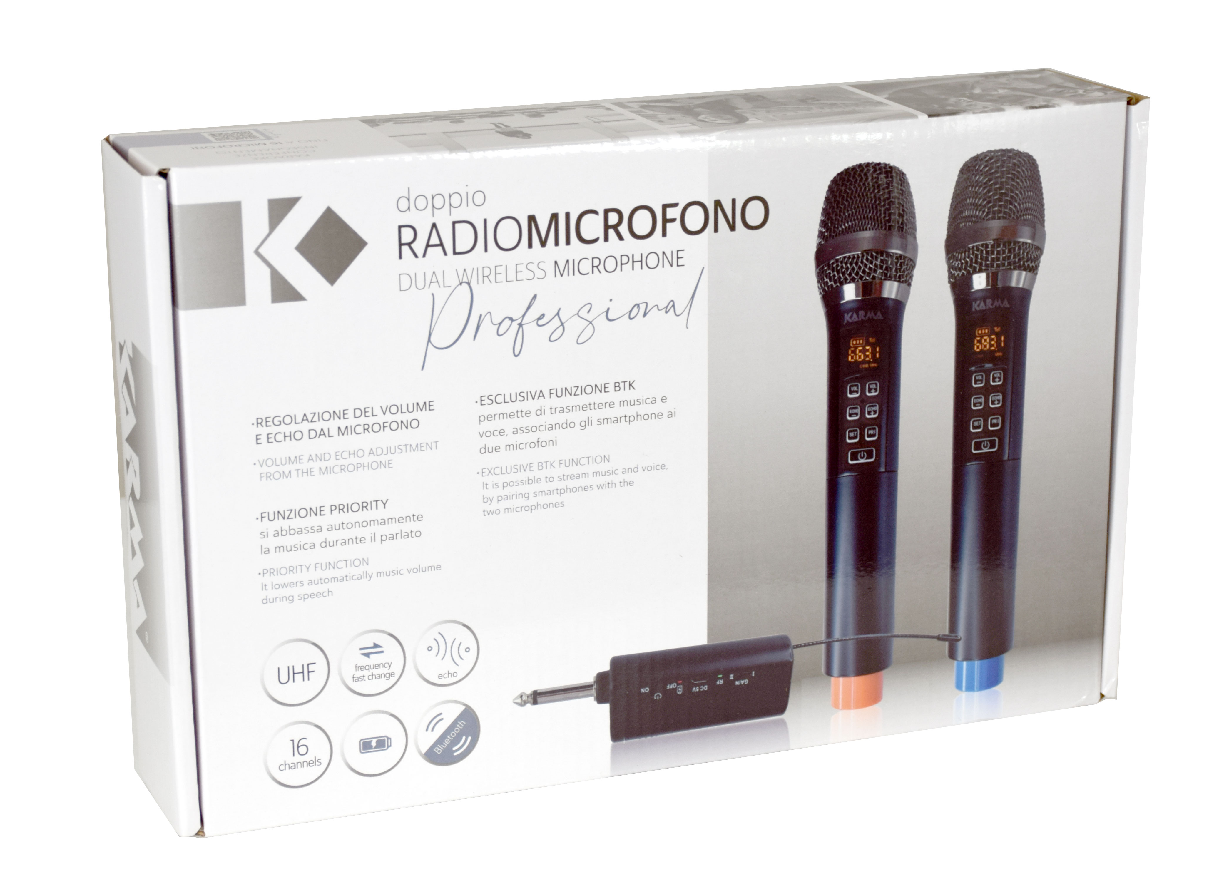 KARMA ITALIANA Srl Radiomicrofoni doppi - VOICE 2M Doppio ...